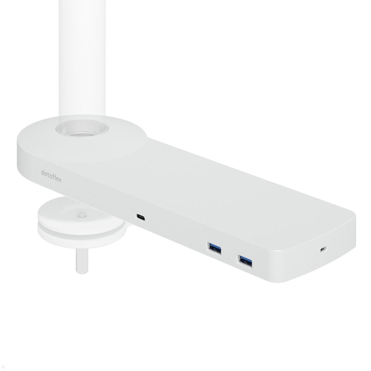 Dockingstation mit USB-C Dataflex Viewlite Link, weiß (58.800)
