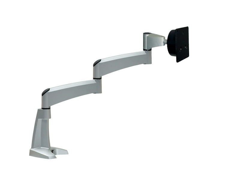 Dataflex ViewMaster M2 Tischbefestigung 2 Ausleger Anthrazit