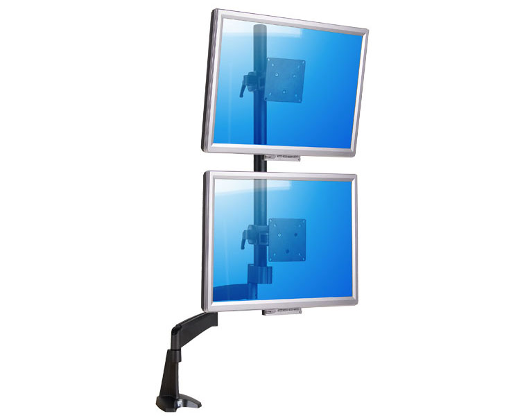 EOL - Dataflex Viewmaster M4 Tischbefestigung Säule 2 Ausleger