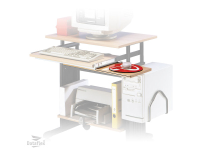 Dataflex PC Arbeitsplatz 700 Seitliche Erweiterung buche 87.023